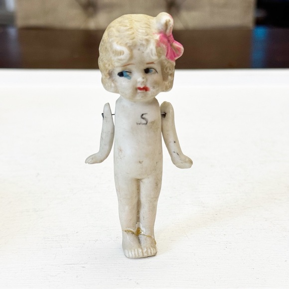 Antique | Accents | Vintage Porcelain Japan Bisque Cupie Doll With ...